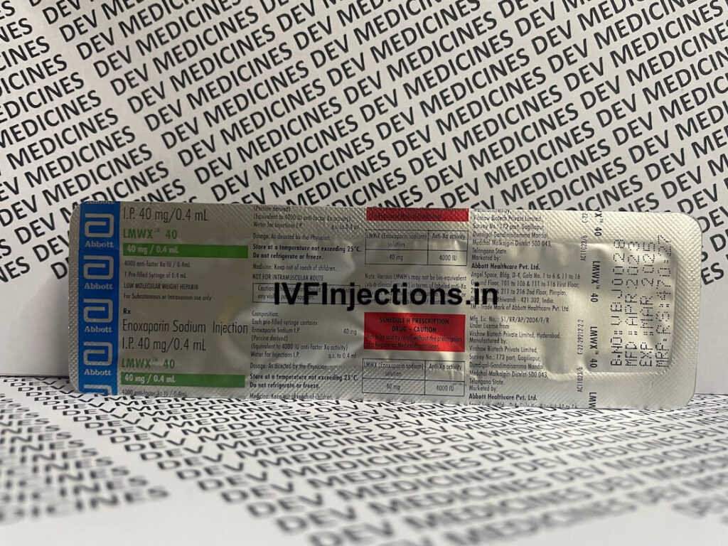 Clexane 60 mg (0.6 ml) - IVFInjection